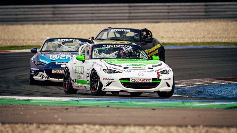 SAM JONGEJAN GROTE WINNAAR BIJ MAZDA MX-5 CUP TIJDENS JACKS RACING DAY 2023